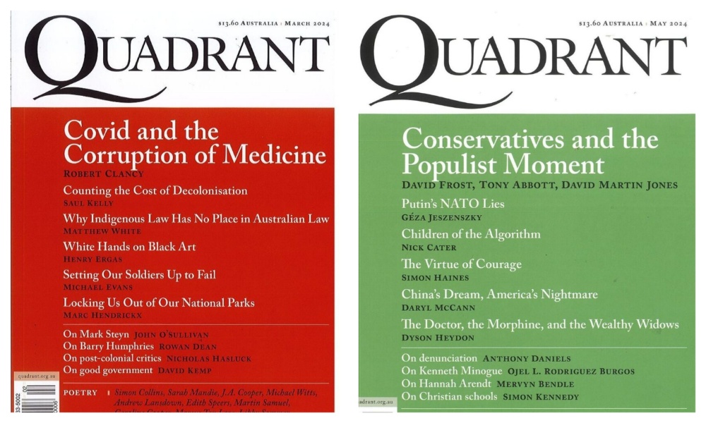Quadrant Magazine – January/February 2025 | Boomers Daily