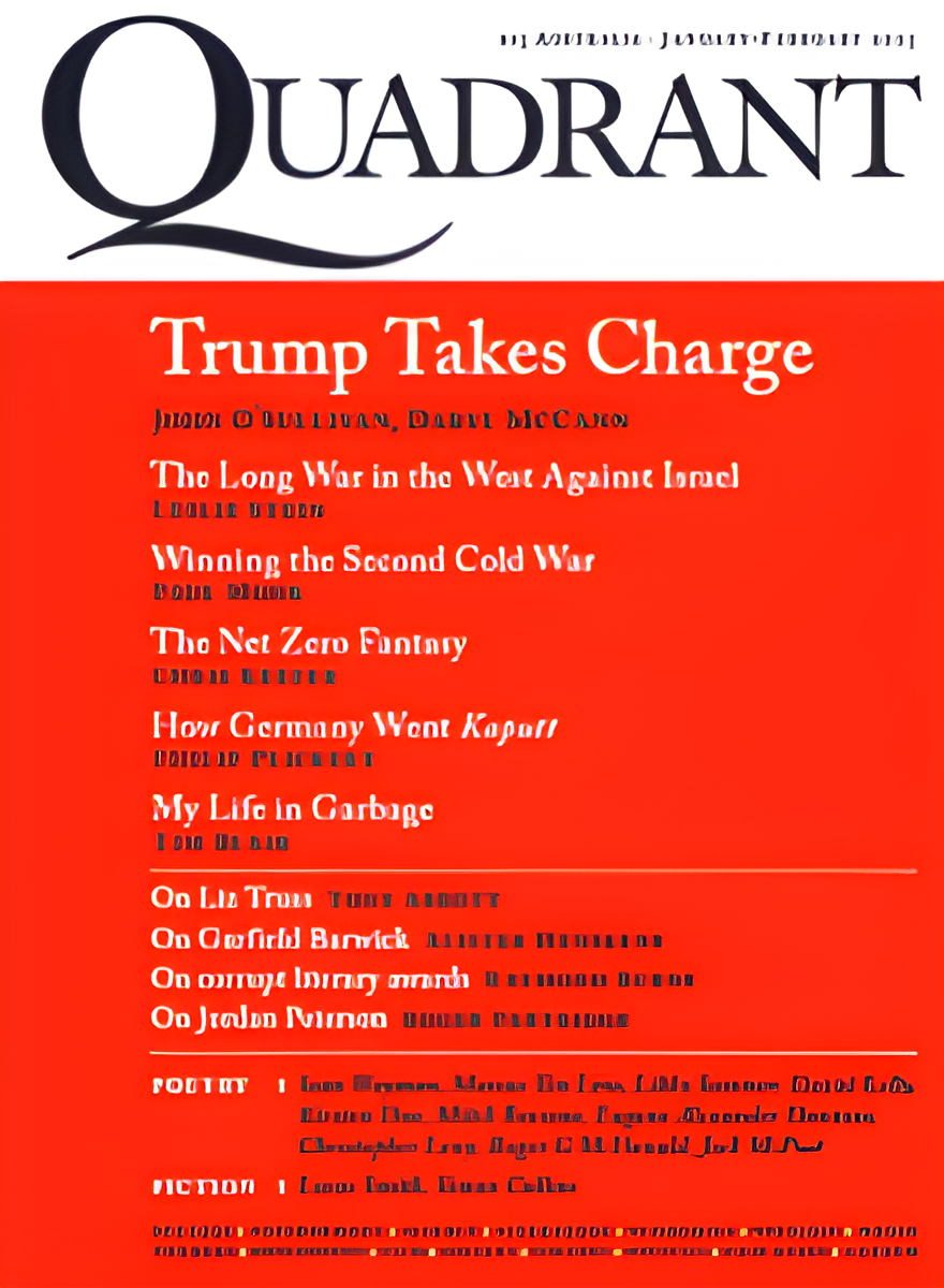 Quadrant Magazine – January/February 2025 | Boomers Daily