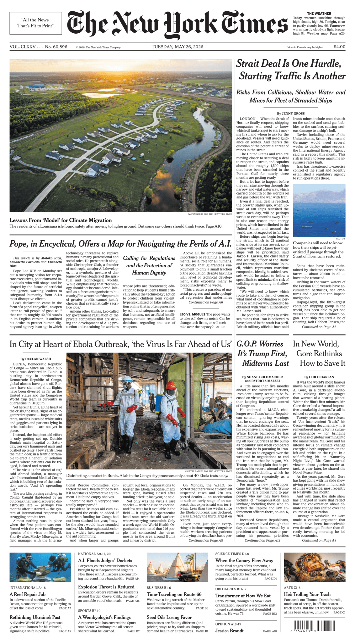 26 | May | 2026 | Boomers Daily