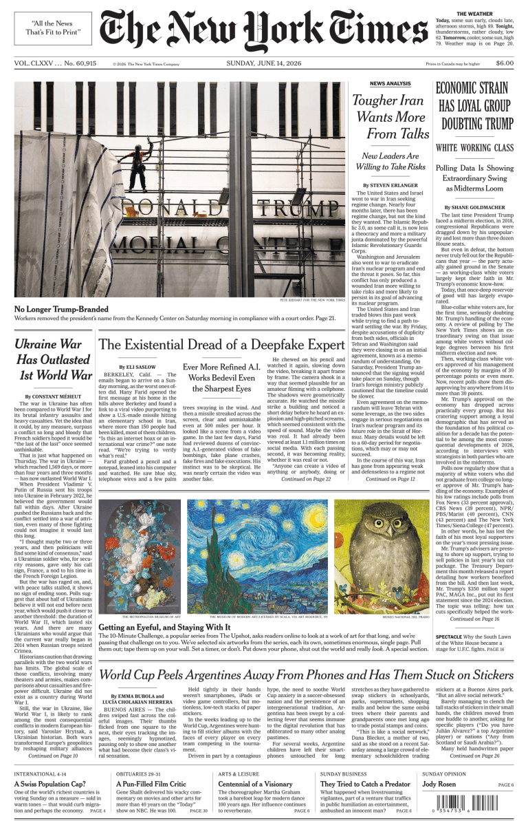 14 | June | 2026 | Boomers Daily